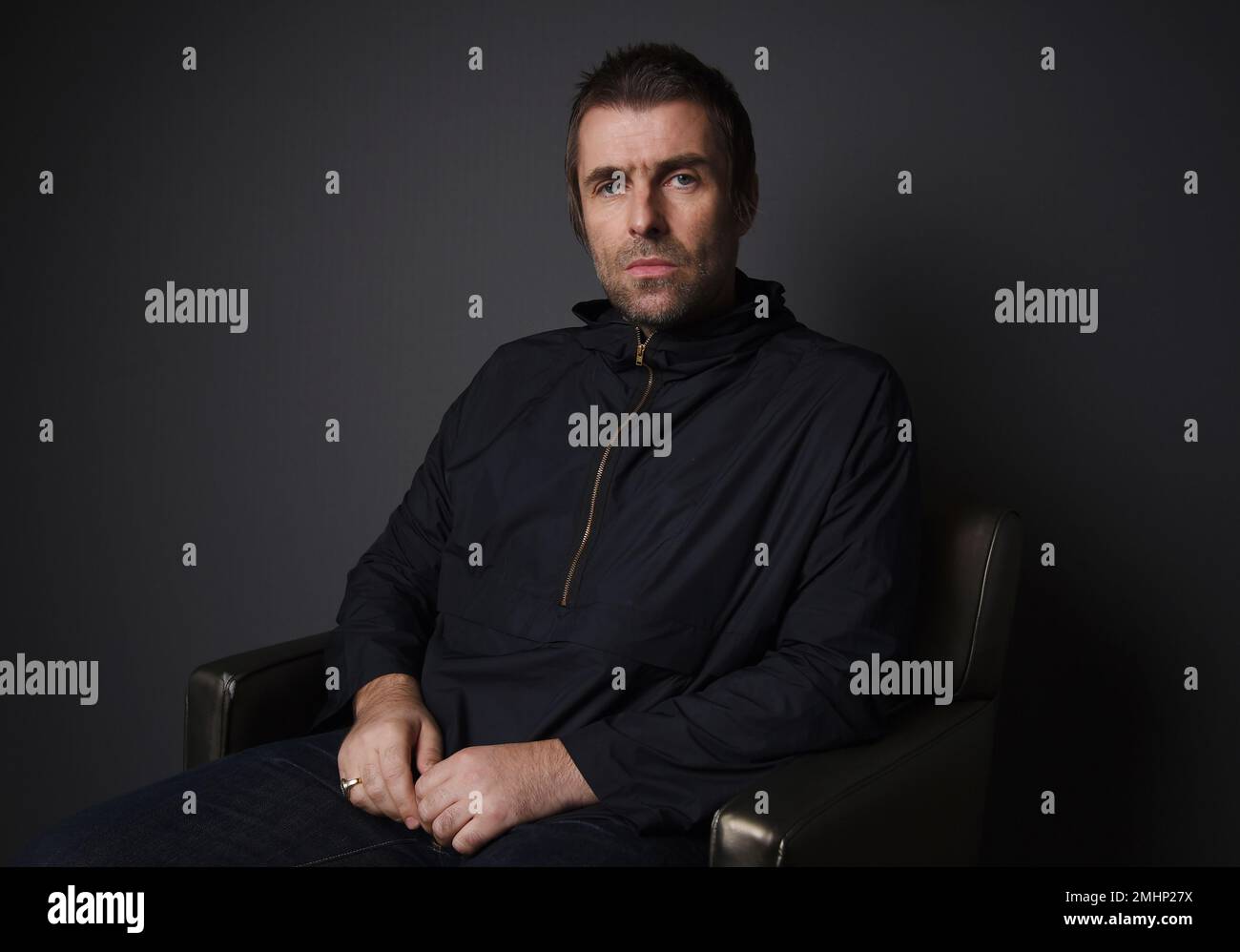 In this Oct. 15, 2019 photo, singer Liam Gallagher poses for a portrait ...