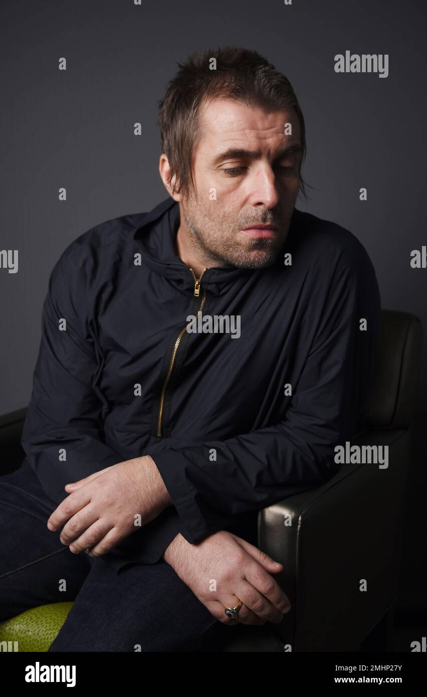 In this Oct. 15, 2019 photo, singer Liam Gallagher poses for a portrait ...