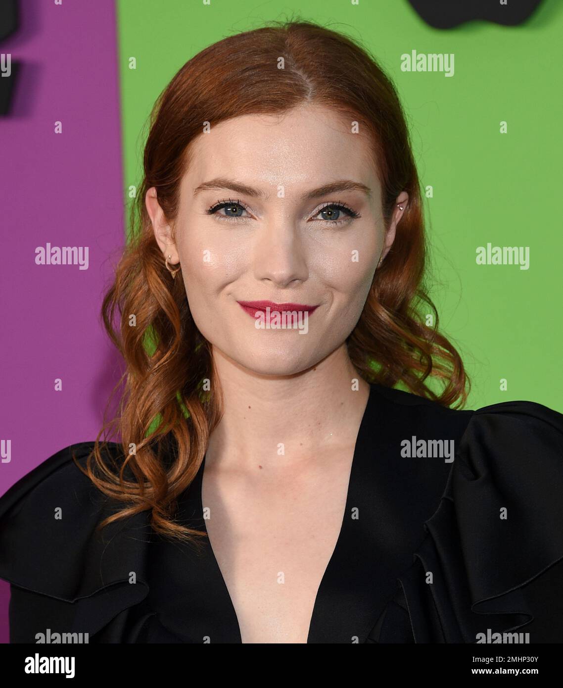 Skyler Samuels attends the world premiere of Apple TV+'s "The Morning ...