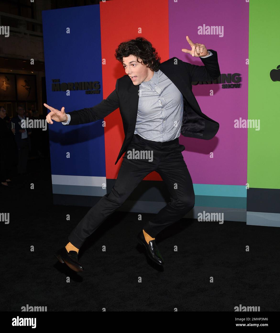 Actor Adrian Blake Enscoe attends the world premiere of Apple TV+'s ...