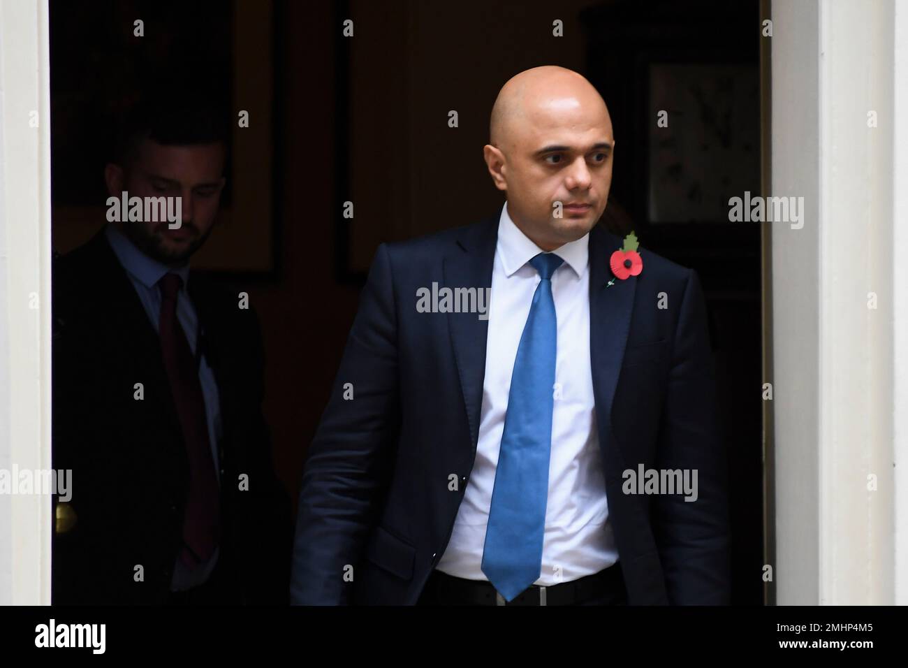 Britain's Chancellor of the Exchequer Sajid Javid leaves 10 Downing ...