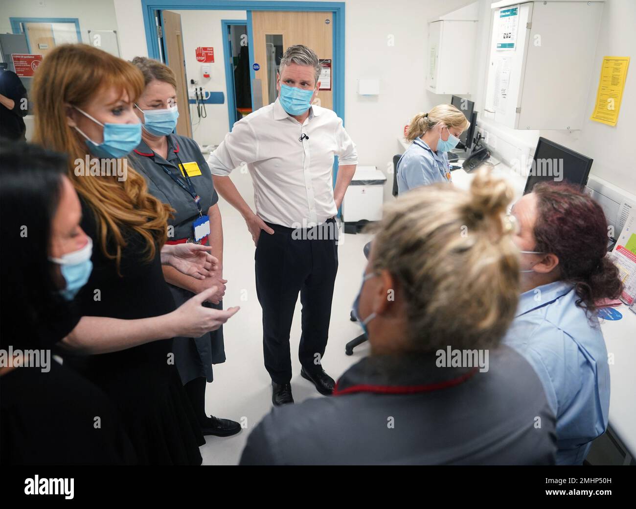 Labour Party leader Sir Keir Starmer and Deputy Leader of the Labour ...