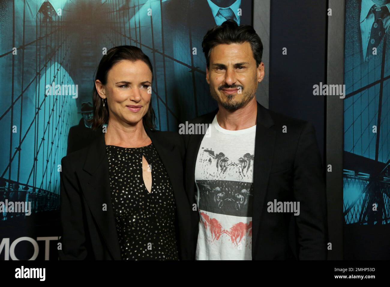 Juliette Lewis, left, and Stephen Berra attend the LA Premiere of ...