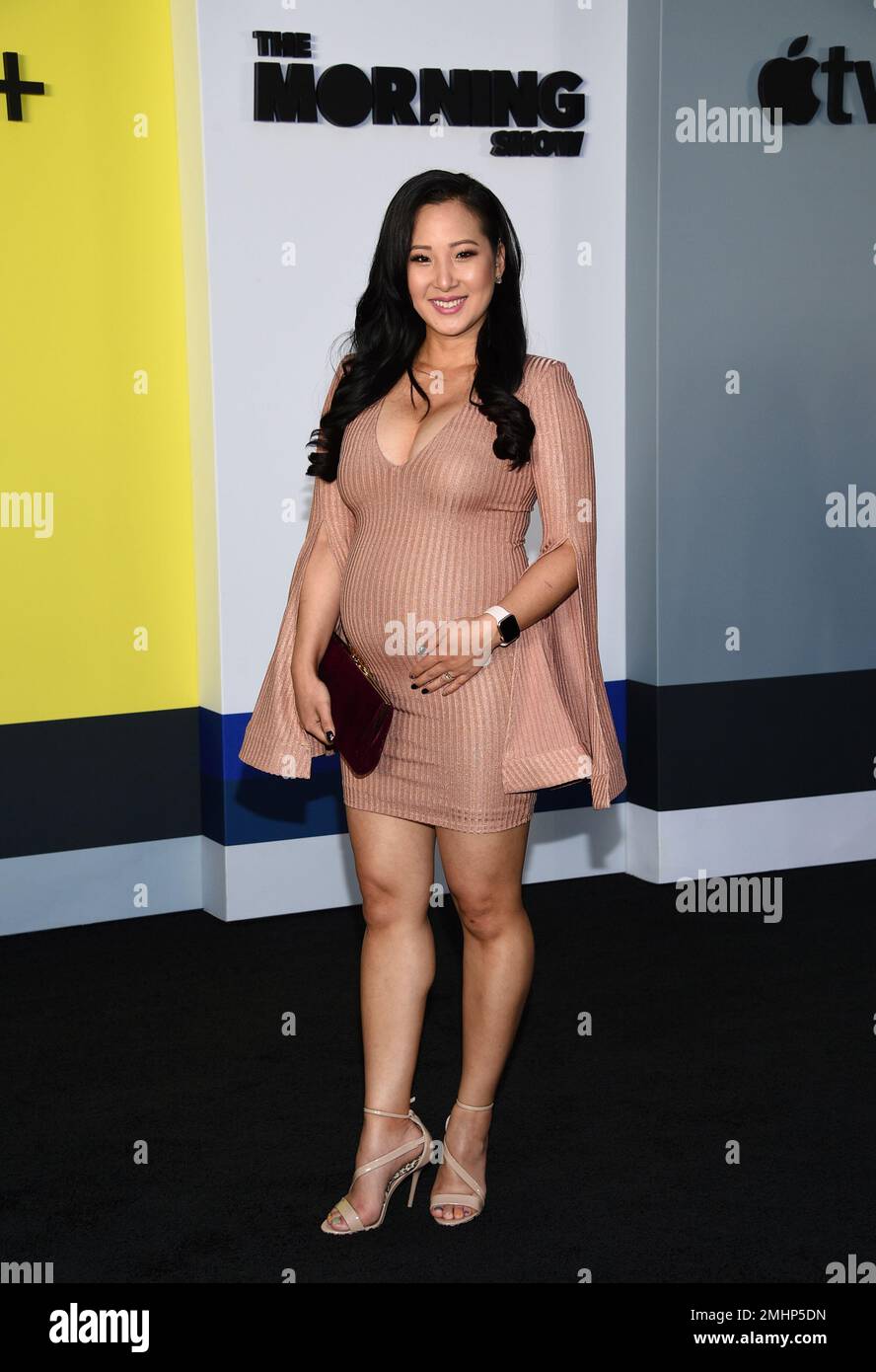 Actress Katherine Ko attends the world premiere of Apple TV+'s "The Morning Show" at David ...