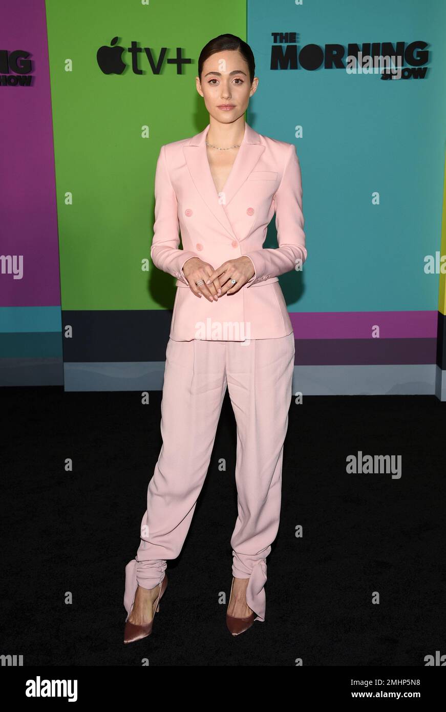 Actress Emmy Rossum attends the world premiere of Apple TV+'s "The ...