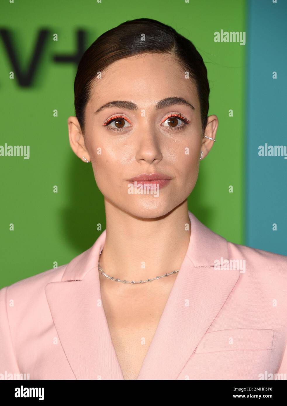 Actress Emmy Rossum attends the world premiere of Apple TV+'s "The ...