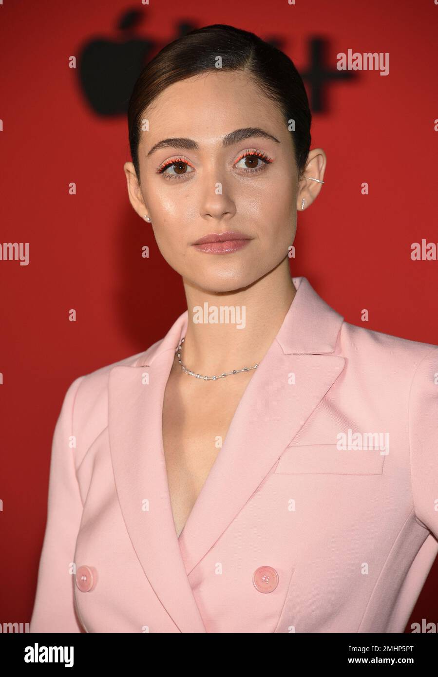 Actress Emmy Rossum attends the world premiere of Apple TV+'s "The ...