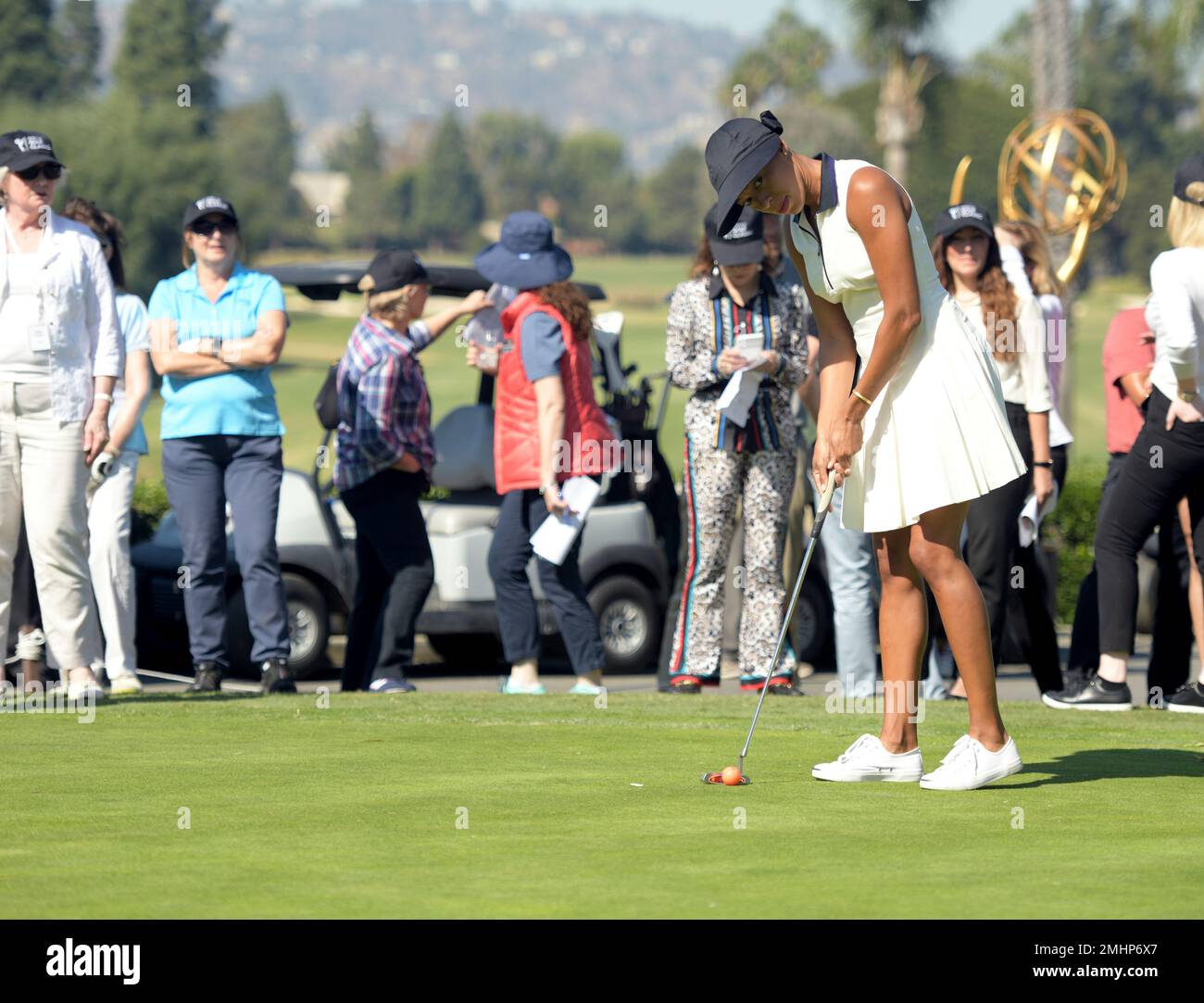 Andia Winslow attends the 20th Annual Emmys Golf Classic at the ...