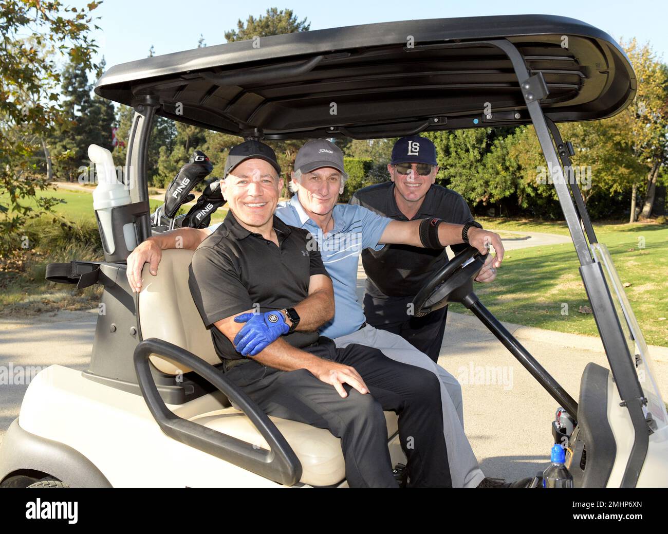 Gregg Glickman, from left, Matt Craven, and Ray Landes play in the 20th ...