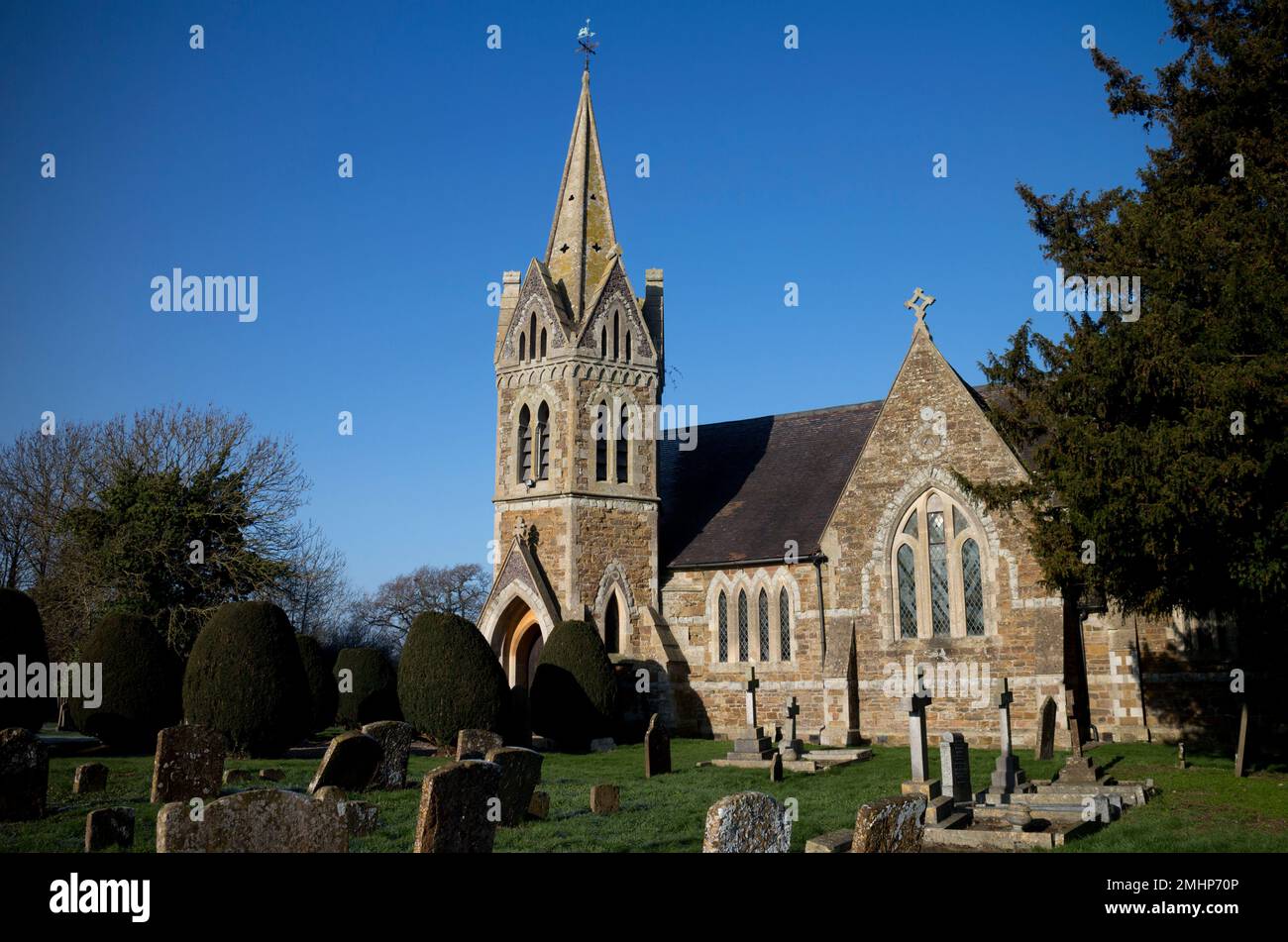 St. John the Baptist Church, Lower Shuckburgh, Warwickshire, England ...