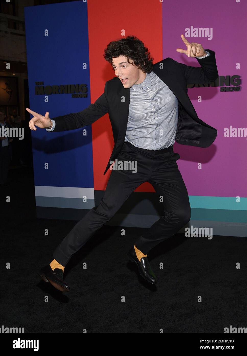 Adrian Enscoe attends the world premiere of Apple's "The Morning Show ...