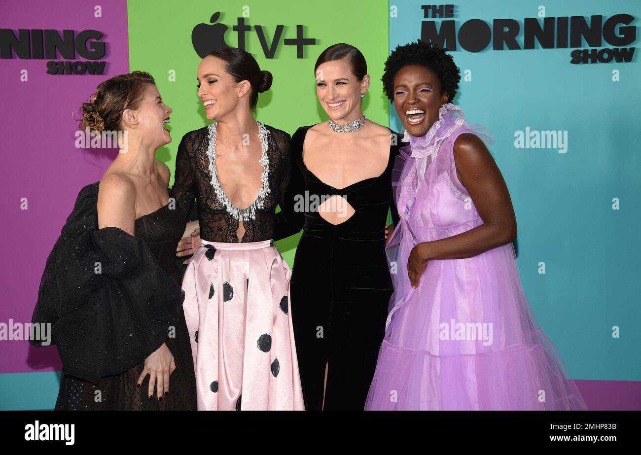 Sarah Jones, from left, Jodi Balfour, Shantel VanSanten and Krys ...