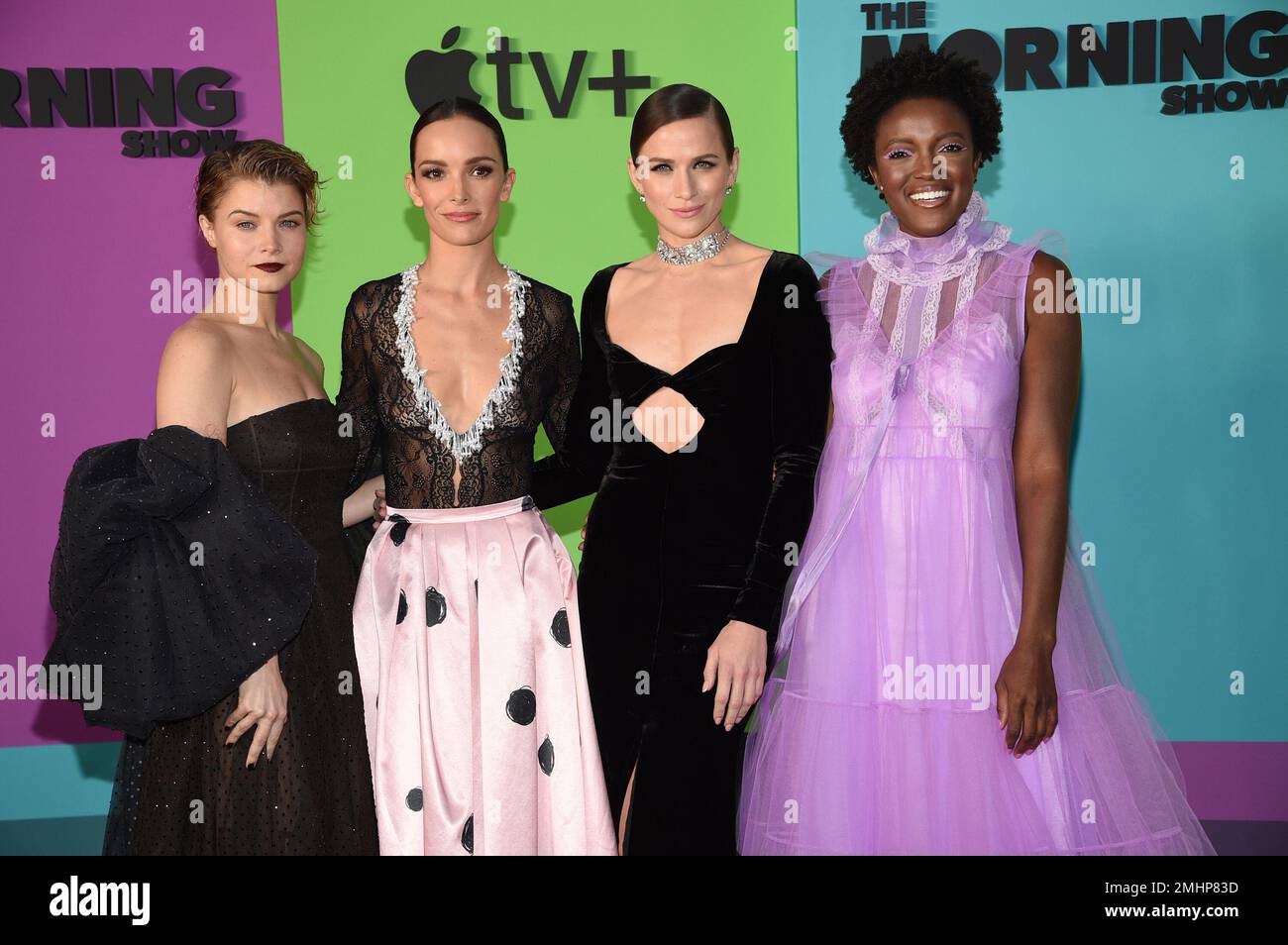 Sarah Jones, from left, Jodi Balfour, Shantel VanSanten and Krys ...