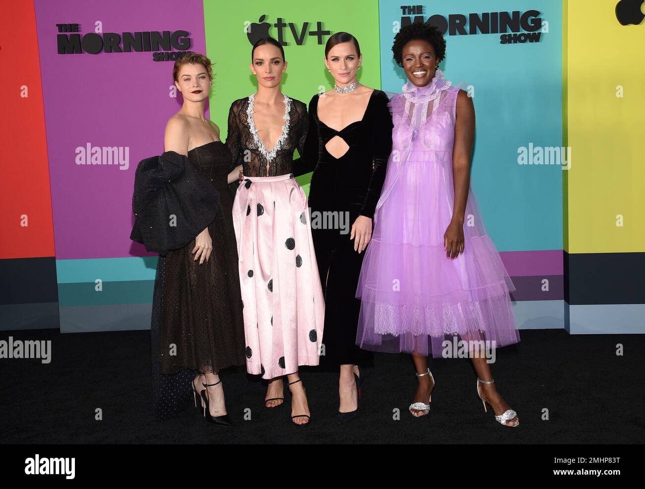 Sarah Jones, from left, Jodi Balfour, Shantel VanSanten and Krys ...