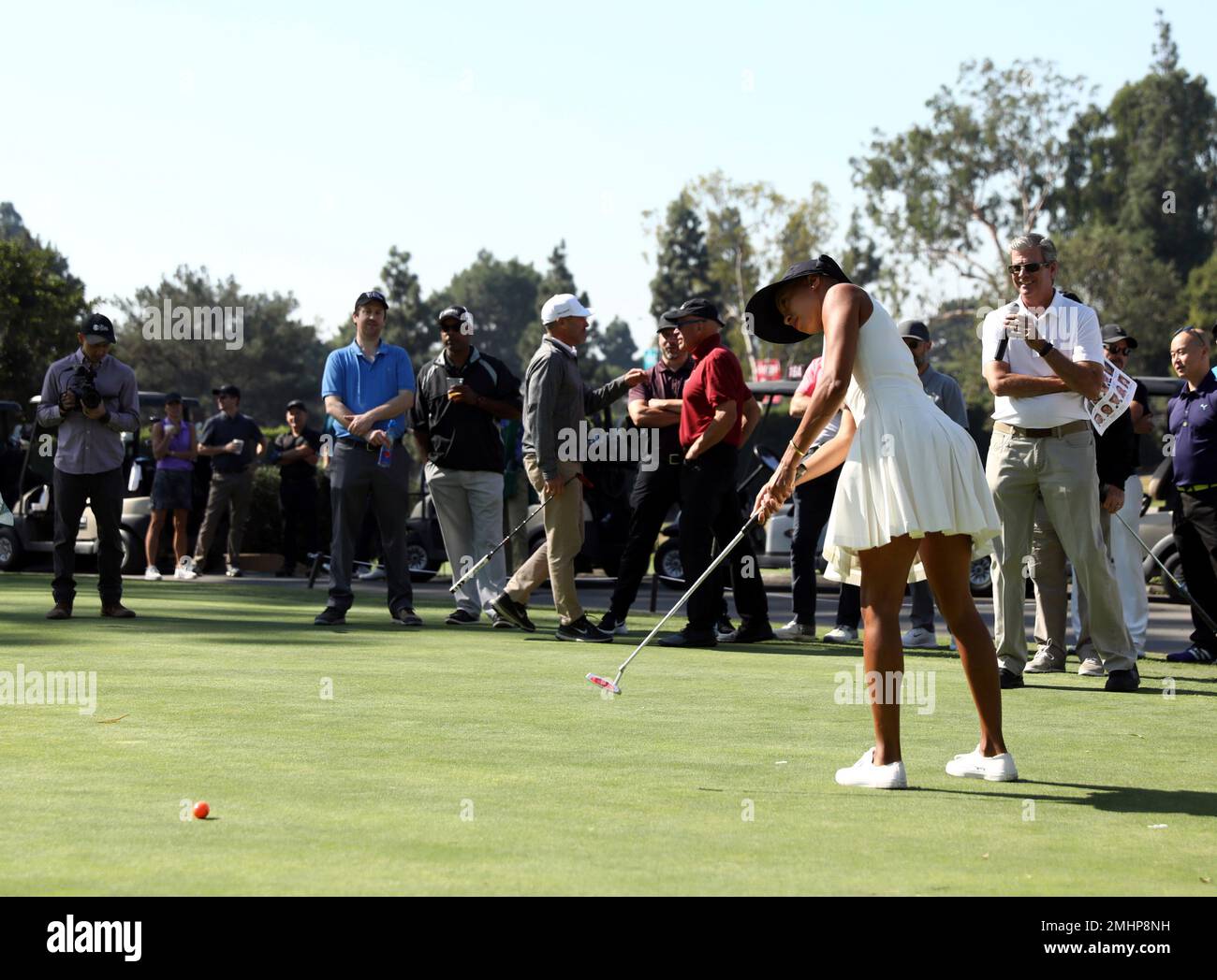 Andia Winslow attends the 20th Annual Emmys Golf Classic at the ...