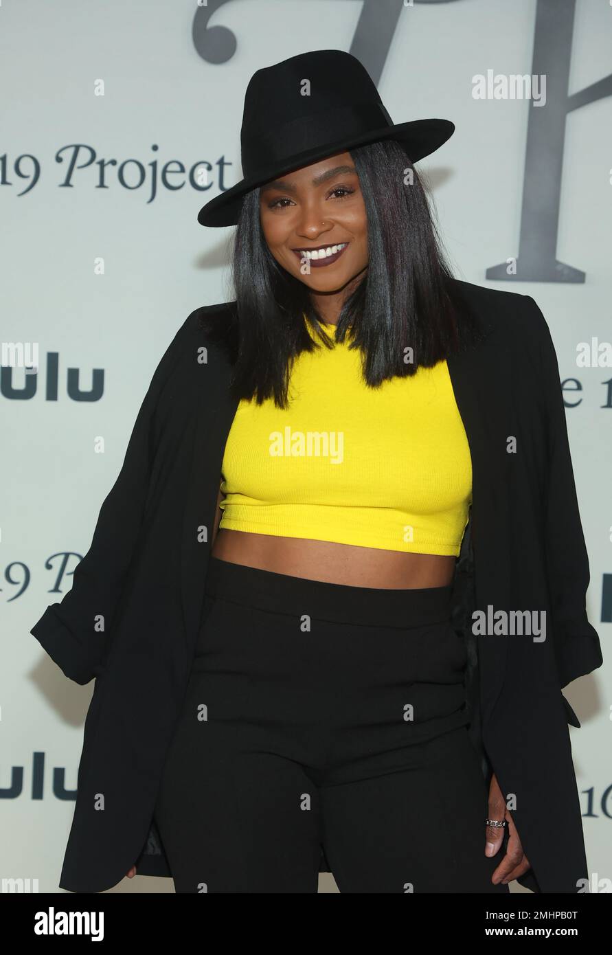 Los Angeles, Ca. 26th Jan, 2023. Jeante Godlock at the premiere of Hulu ...