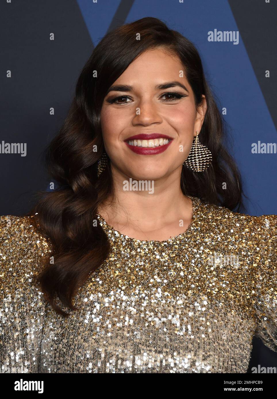 America Ferrera arrives at the Governors Awards on Sunday, Oct. 27 ...