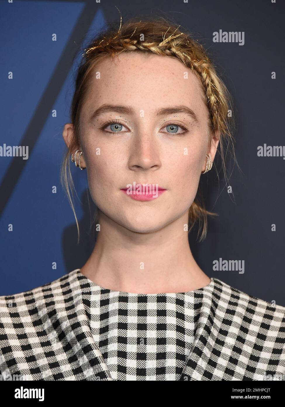 Saoirse Ronan arrives at the Governors Awards on Sunday, Oct. 27, 2019 ...