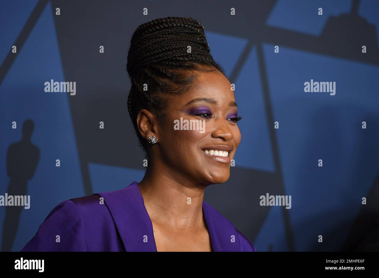 Keke Palmer arrives at the Governors Awards on Sunday, Oct. 27, 2019 ...
