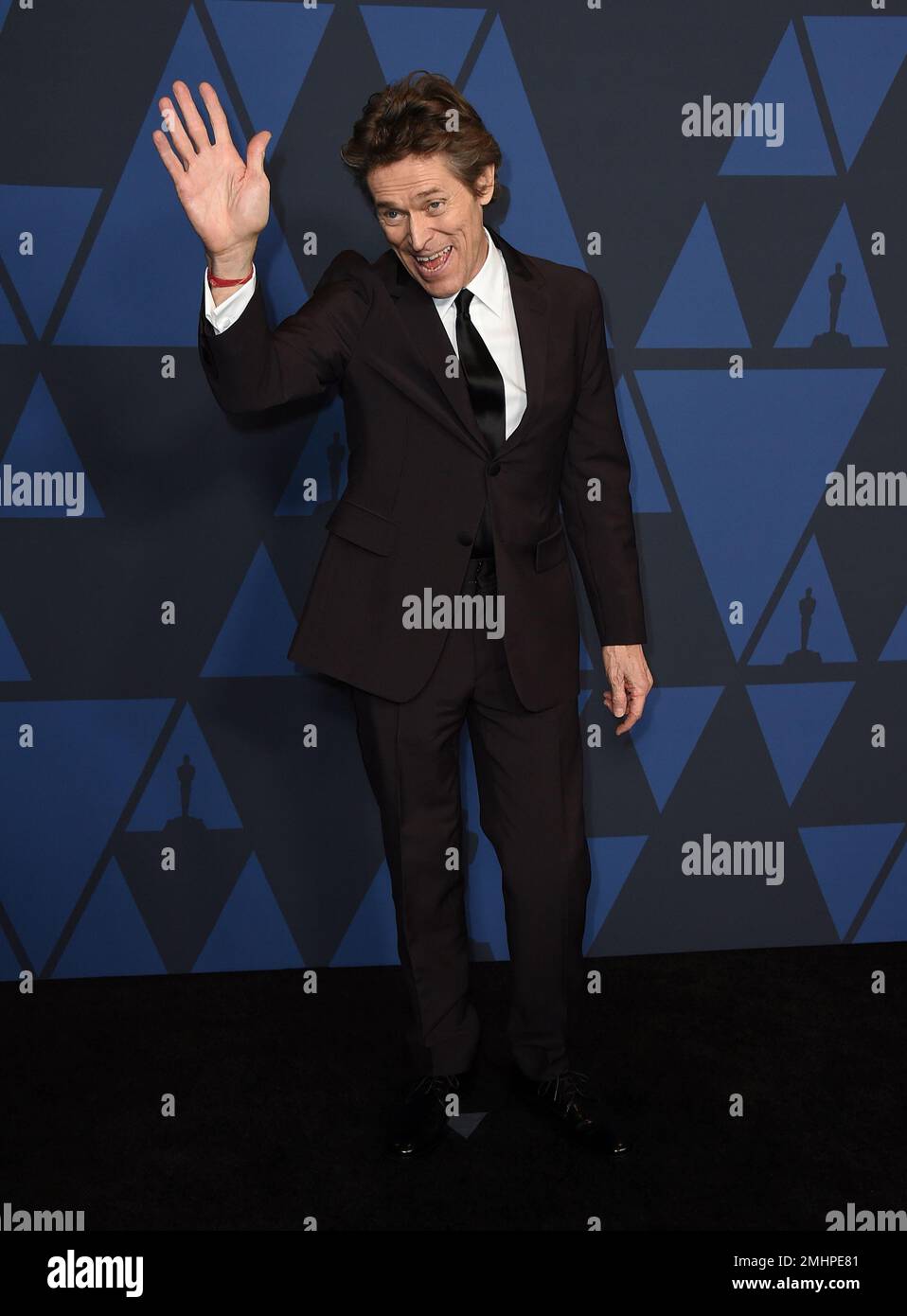 Willem Dafoe arrives at the Governors Awards on Sunday, Oct. 27, 2019 ...