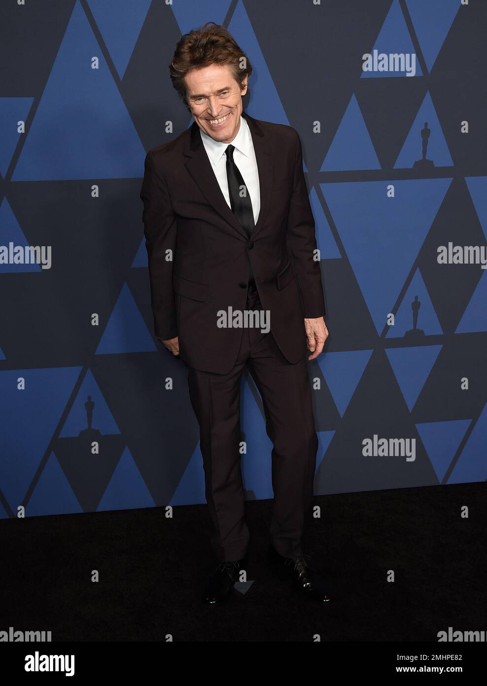 Willem Dafoe arrives at the Governors Awards on Sunday, Oct. 27, 2019 ...
