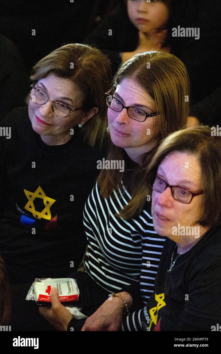 Family members of victim Daniel Stein, including his daughter Leigh ...