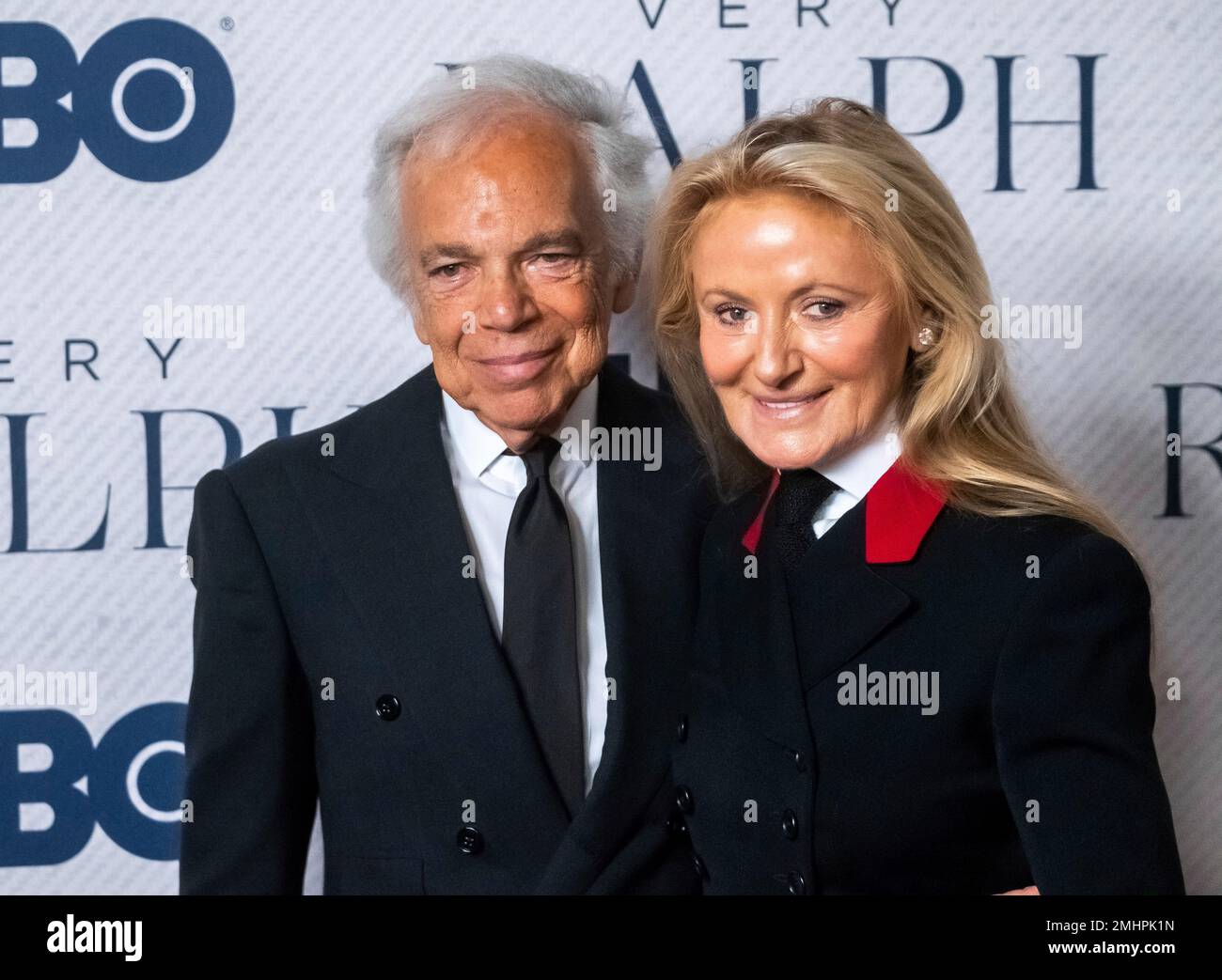 Ralph Lauren and Ricky Lauren attend the world premiere of HBO ...