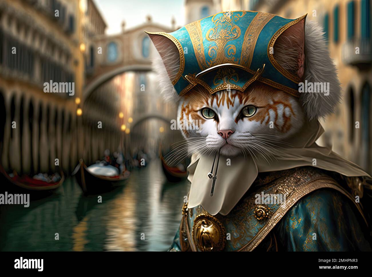 Cute cat wearing mask hi-res stock photography and images - Alamy