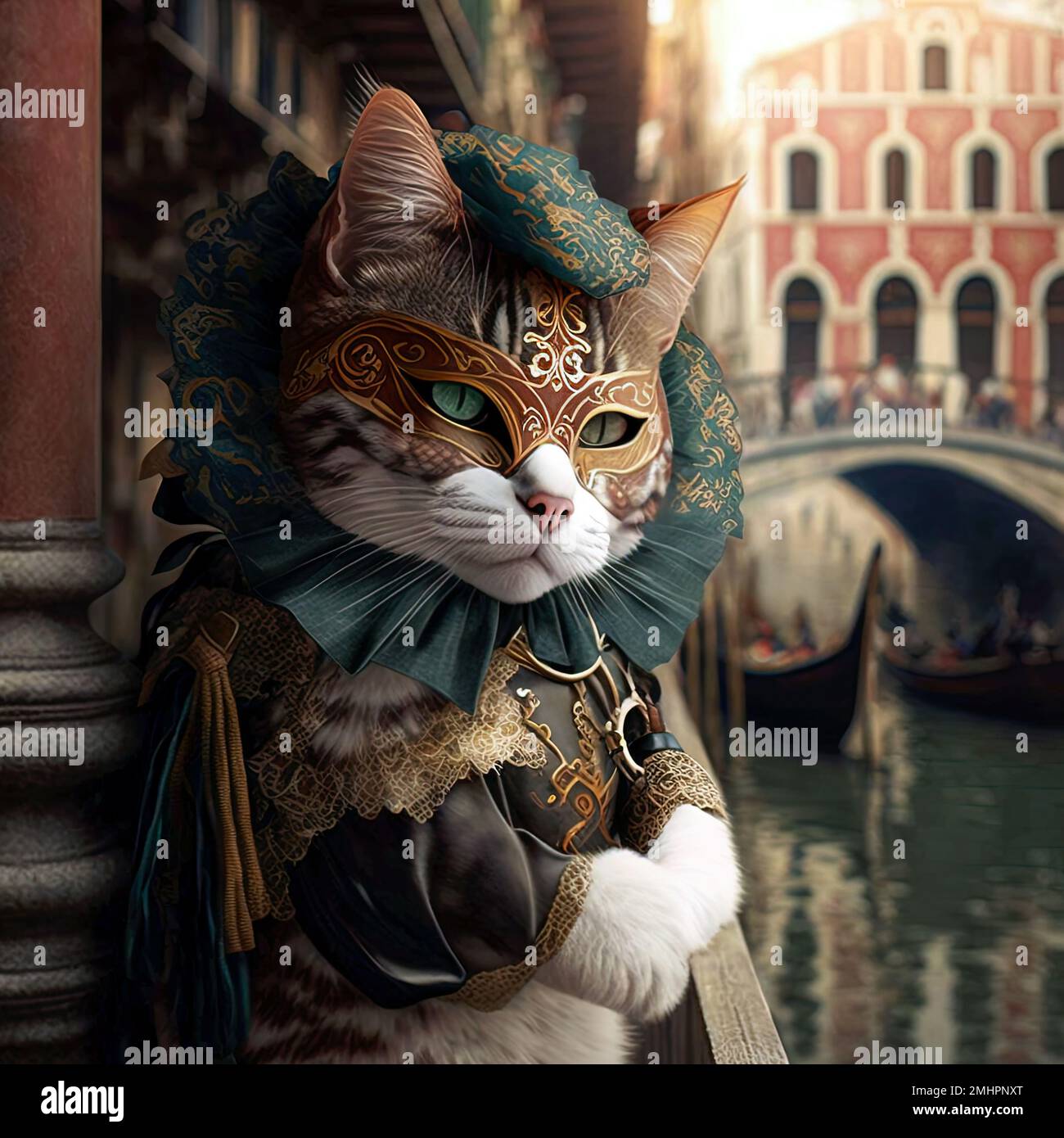 Cute cat wearing mask hi-res stock photography and images - Alamy