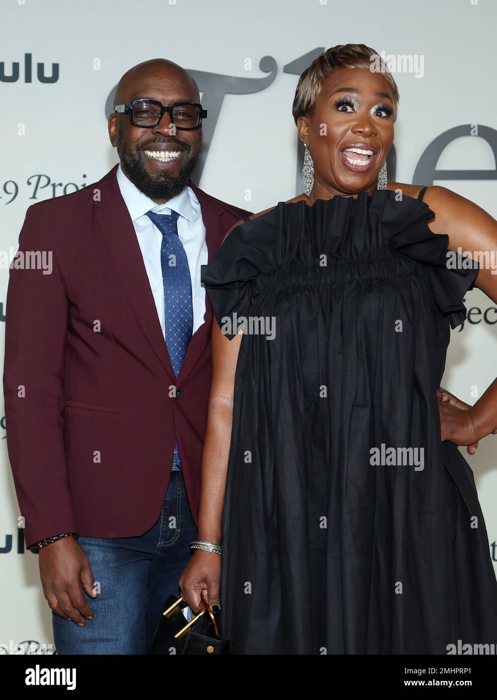 LOS ANGELES, CA - JANUARY 26: Jason Reid, Joy-Ann Reid at the premiere ...