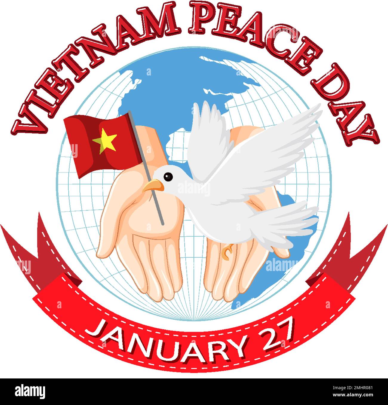 Vietnam Peace Day Banner illustration Stock Vector Image & Art - Alamy