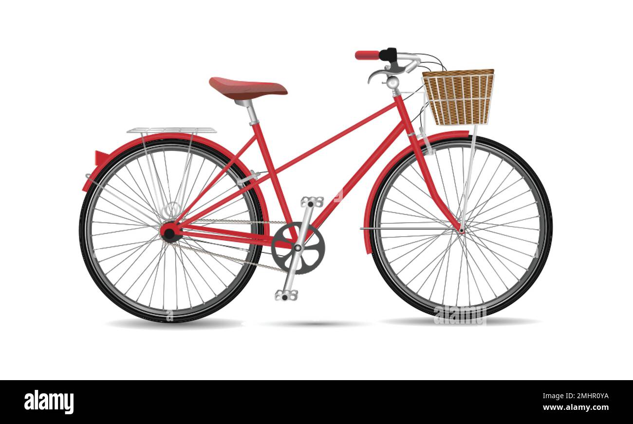 Biking red vector vectors hi-res stock photography and images - Alamy