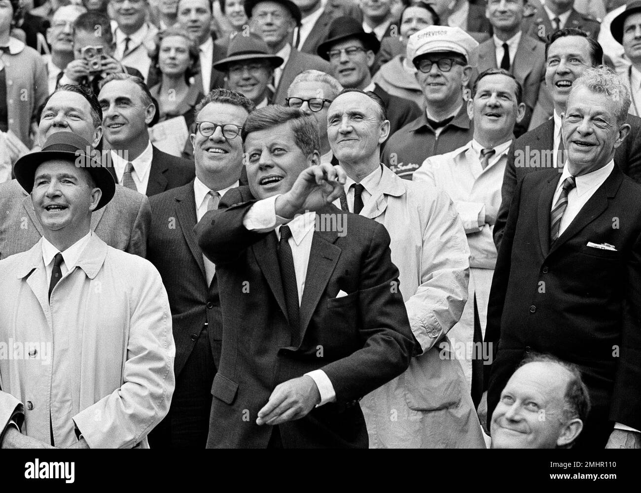 FILE - IN this April 9, 1962, file photo, President John F. Kennedy ...