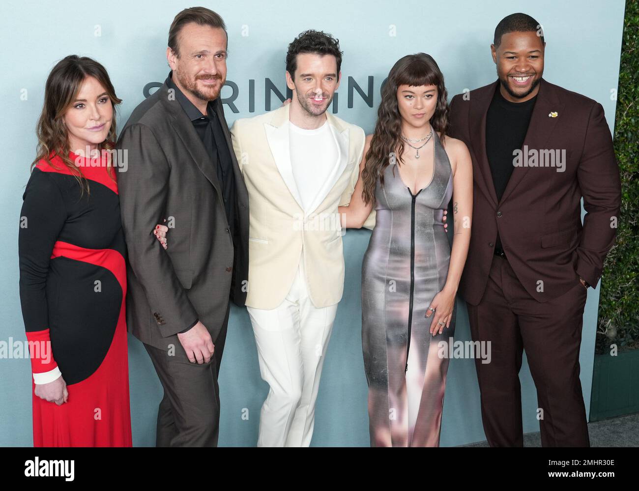 Los Angeles, USA. 26th Jan, 2023. (L-R) Christa Miller, Jason Segel ...