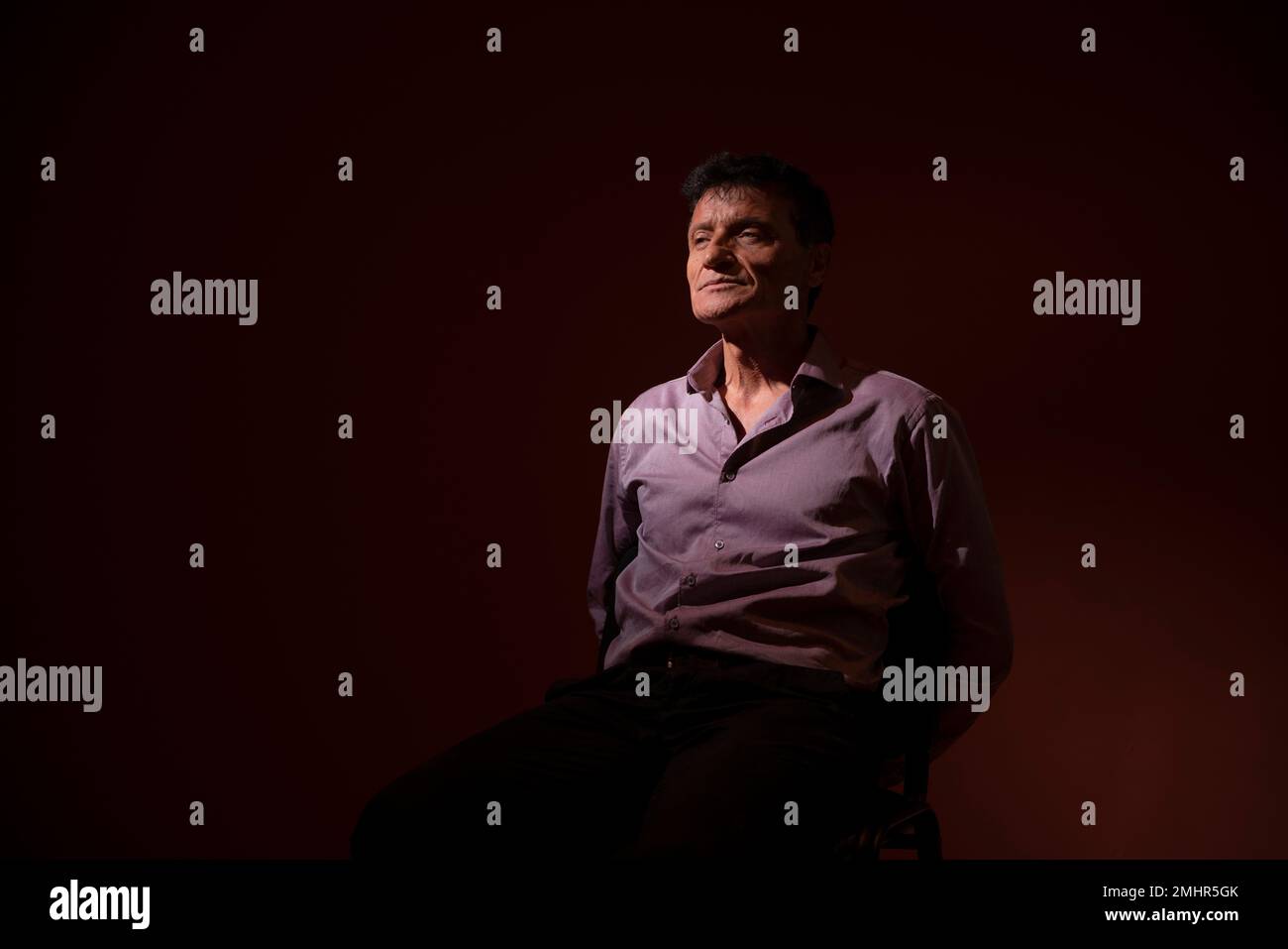 Actor Alberto Testone poses for portraits for the movie 'Il peccato ...