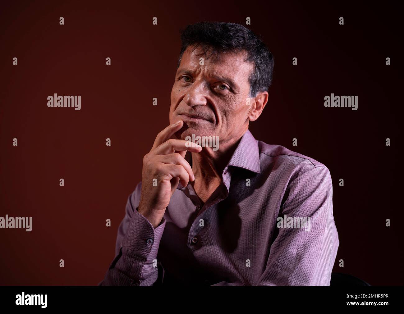 Actor Alberto Testone poses for portraits for the movie 'Il peccato ...