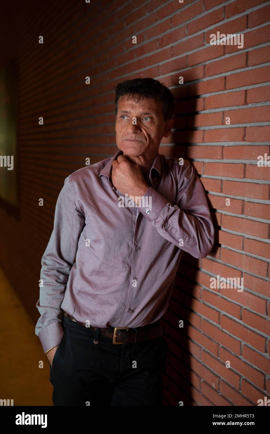 Actor Alberto Testone poses for portraits for the movie 'Il peccato ...