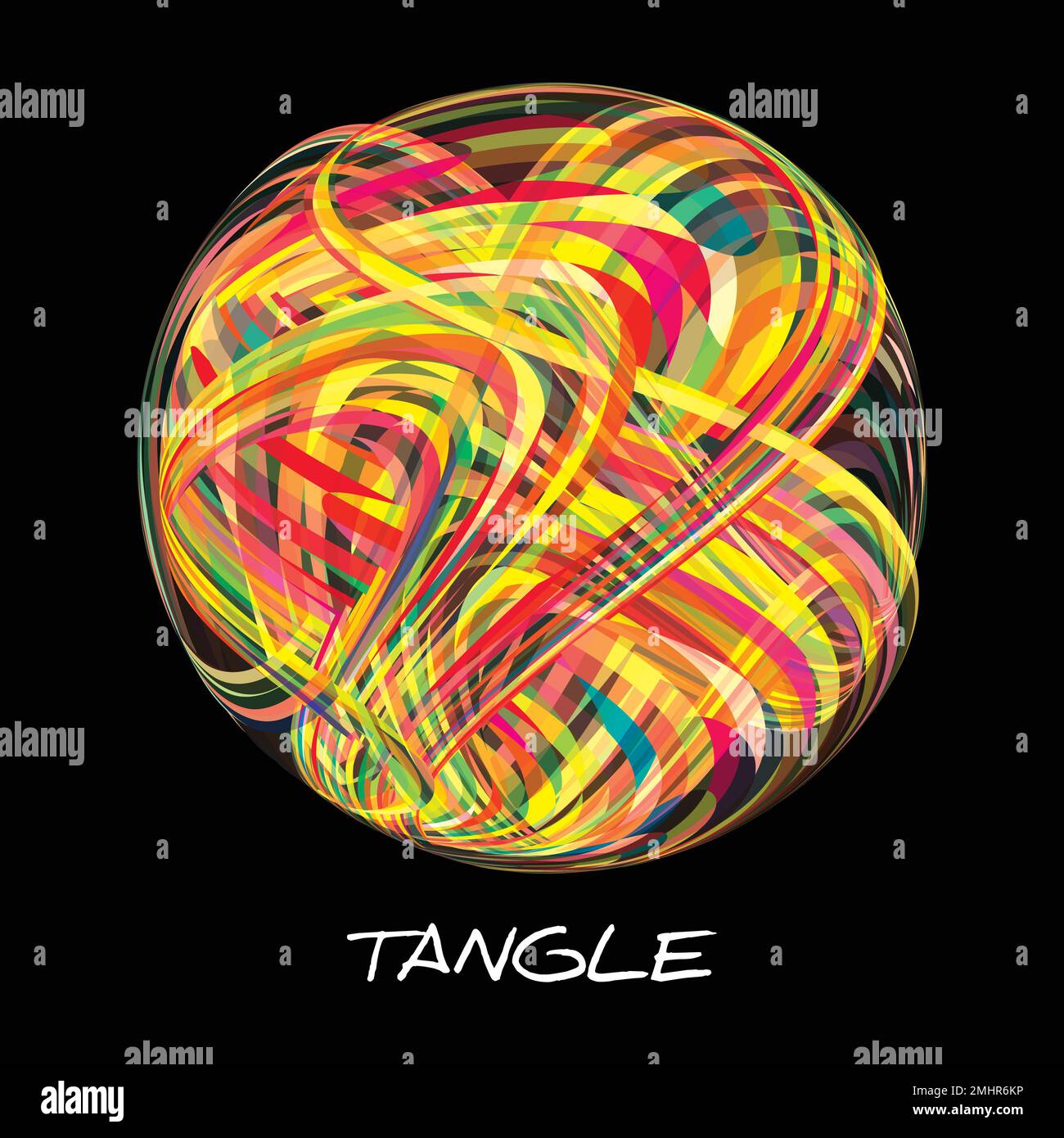 Yarn vector vectors hi-res stock photography and images - Alamy