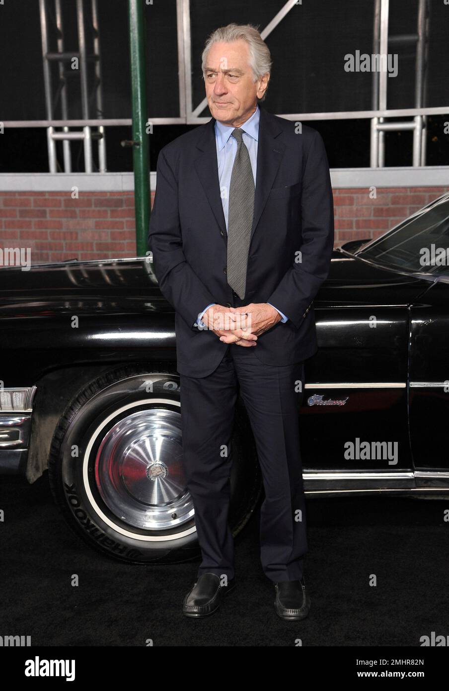 Robert De Niro arrives at the Los Angeles premiere of "The Irishman" on ...