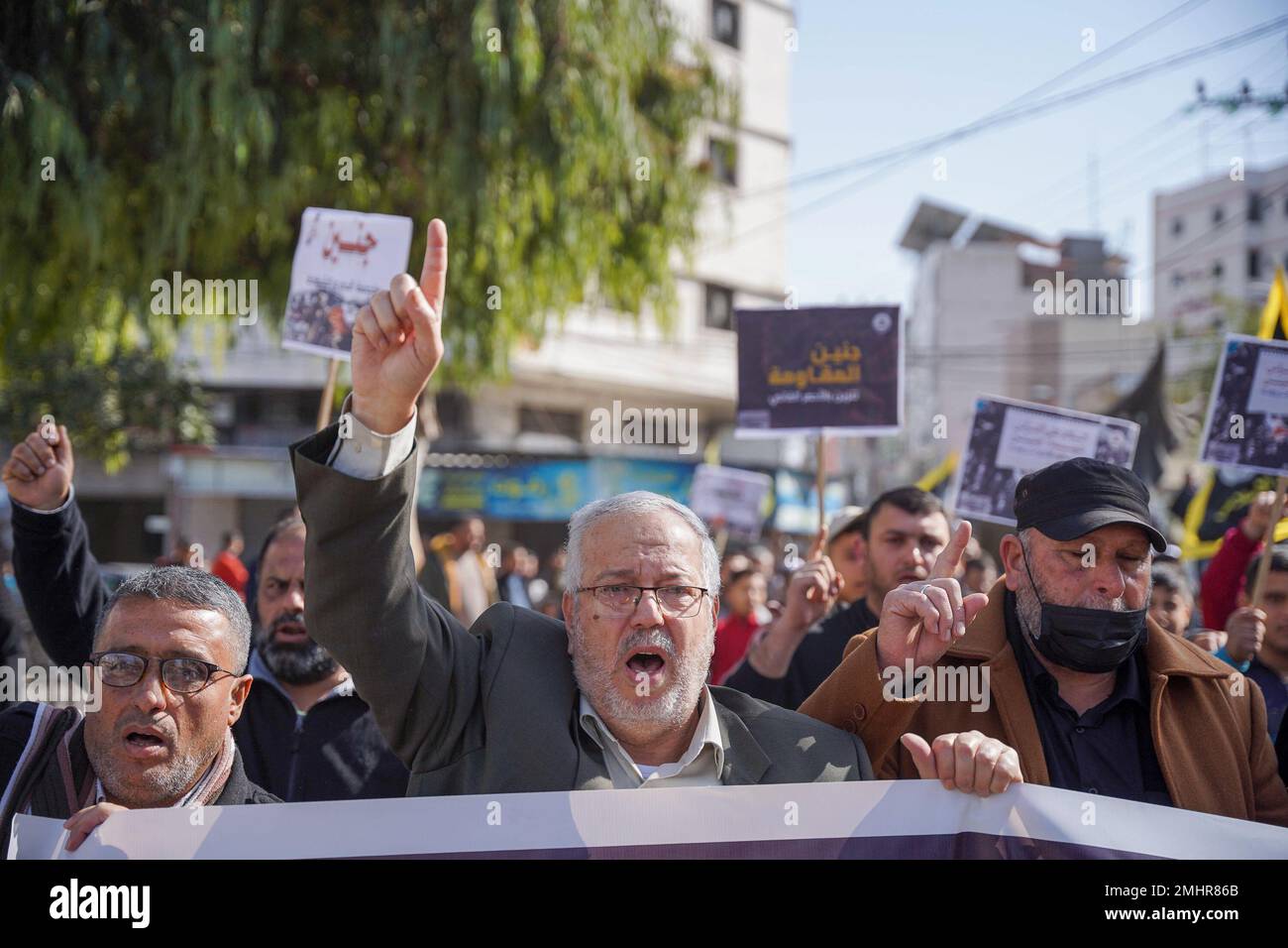 Gaza, Palestine. 27th Jan, 2023. (INT) The Islamic Jihad Movement ...