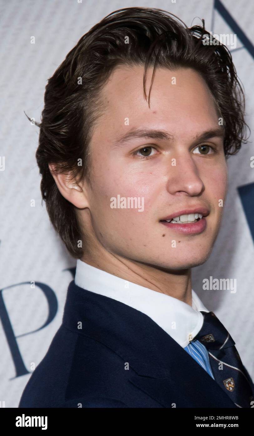 Ansel Elgort attends the world premiere of HBO Documentary Films' "Very ...