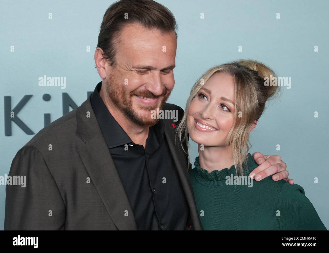 Los Angeles, USA. 26th Jan, 2023. (L-R) Jason Segel and Guest at Apple ...
