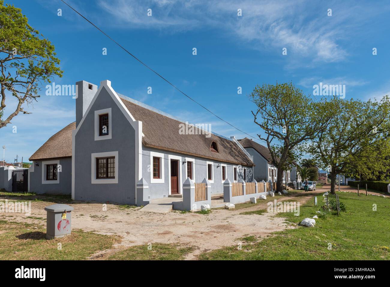 Elim, South Africa - Sep 21, 2022: A street scene, with historic ...