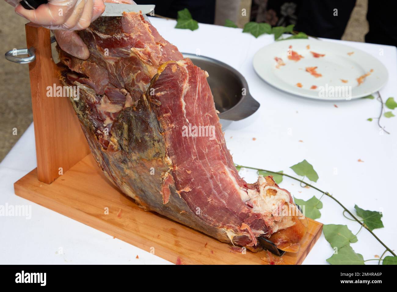Professional iberico serrano ham hi-res stock photography and images ...