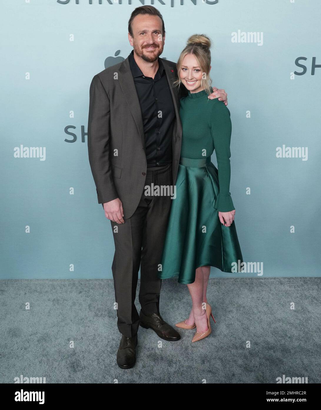 Los Angeles, USA. 26th Jan, 2023. (L-R) Jason Segel and Guest at Apple ...