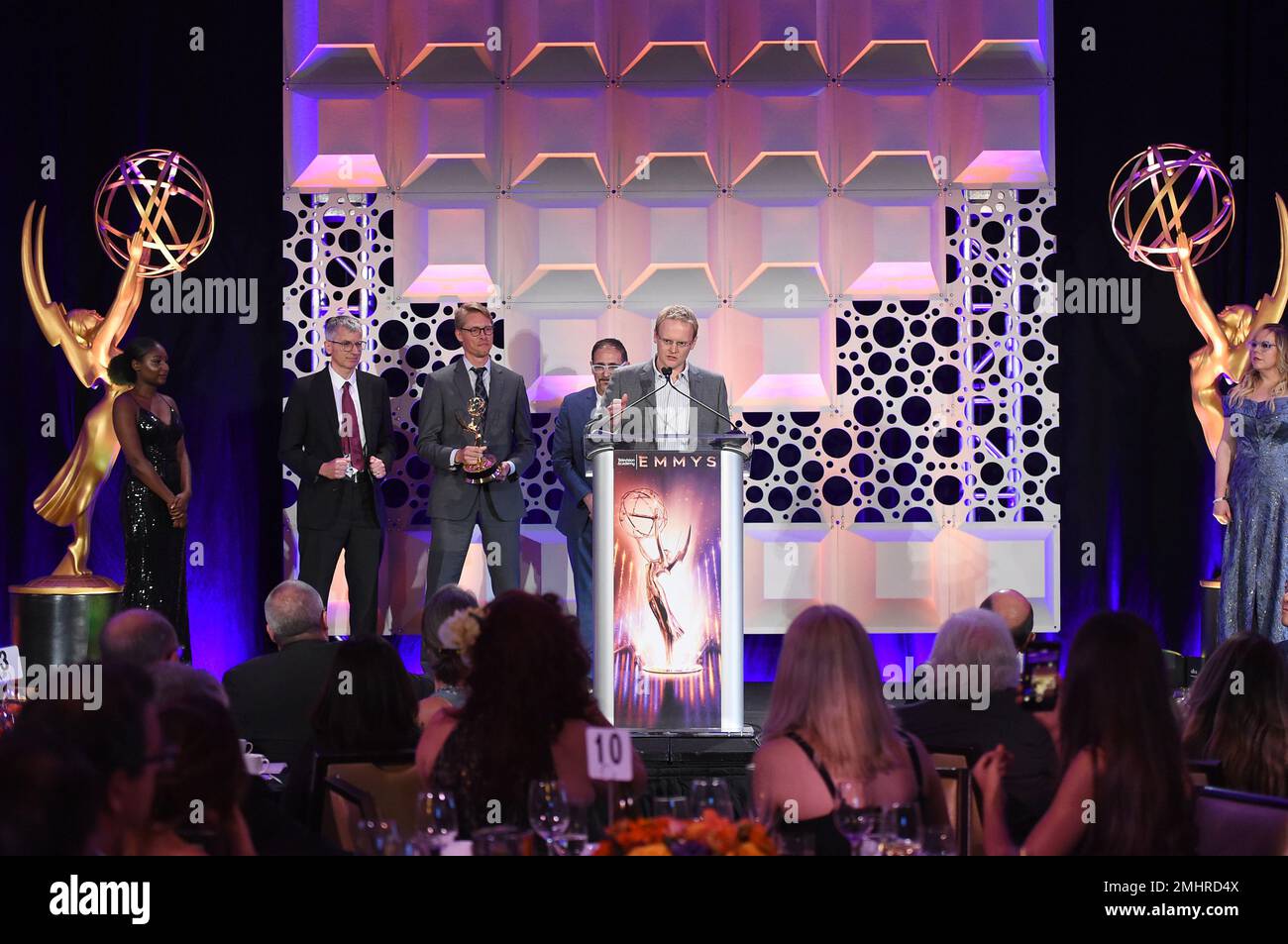 Dr. Phillip McLauchlan, and from left, Alan Jaenicke, Ross Shain, and ...