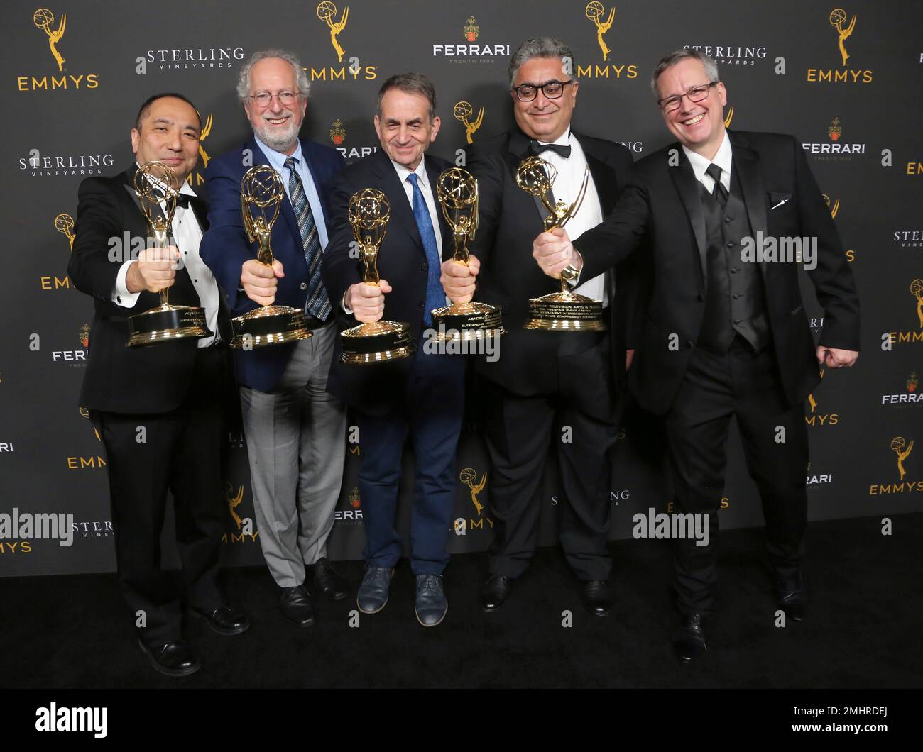 Teruhiko Suzuki, and from left, Craig Wallace, Istvan Sebestyen ...