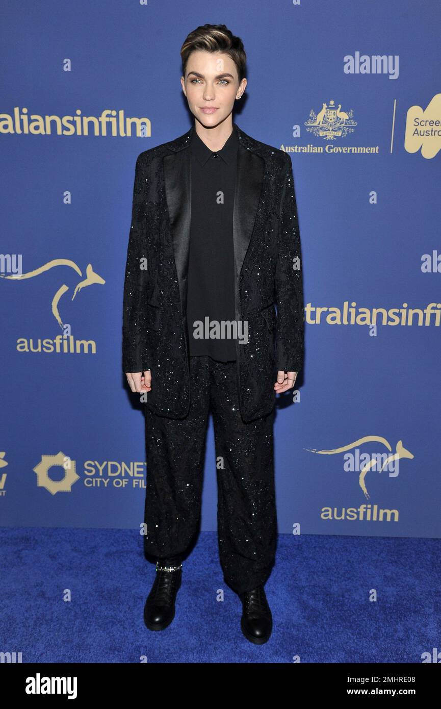 Ruby Rose attends the 8th Annual Australians in Film Awards at the ...