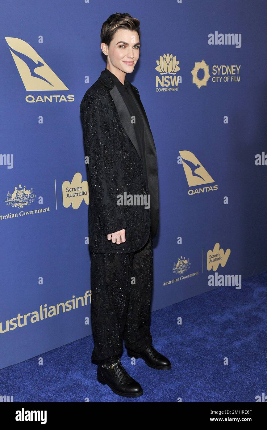Ruby Rose attends the 8th Annual Australians in Film Awards at the ...
