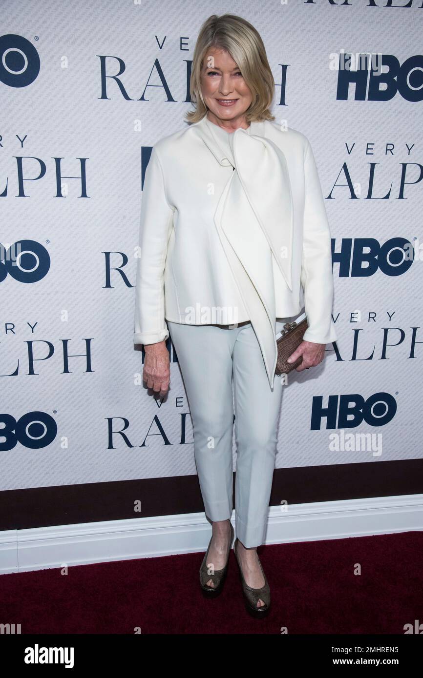 Martha Stewart attends the world premiere of HBO Documentary Films ...
